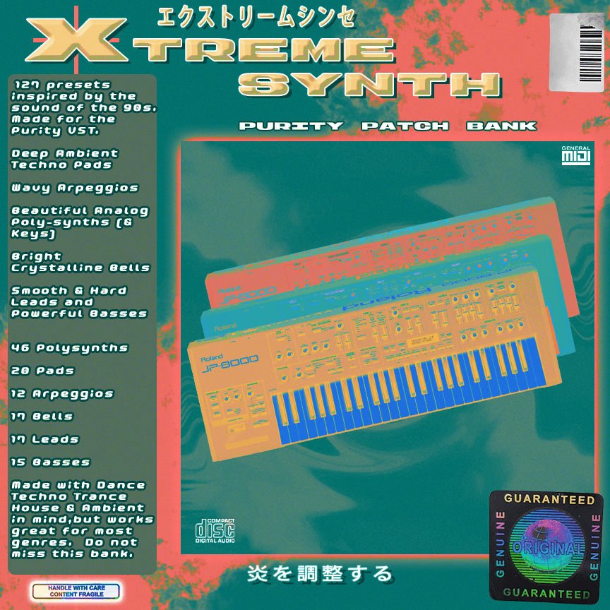 Atmosphere 3D | Ambient/Techno (Purity Patch Bank - 128 Presets)