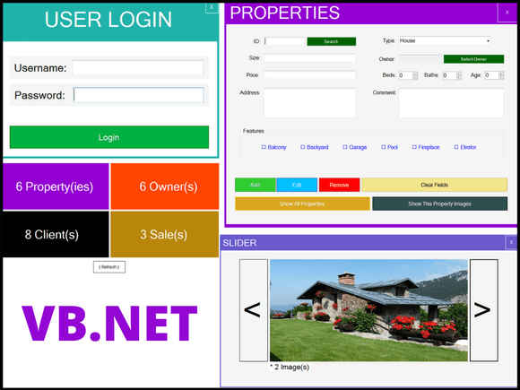 VB.Net Hotel Management System Source Code