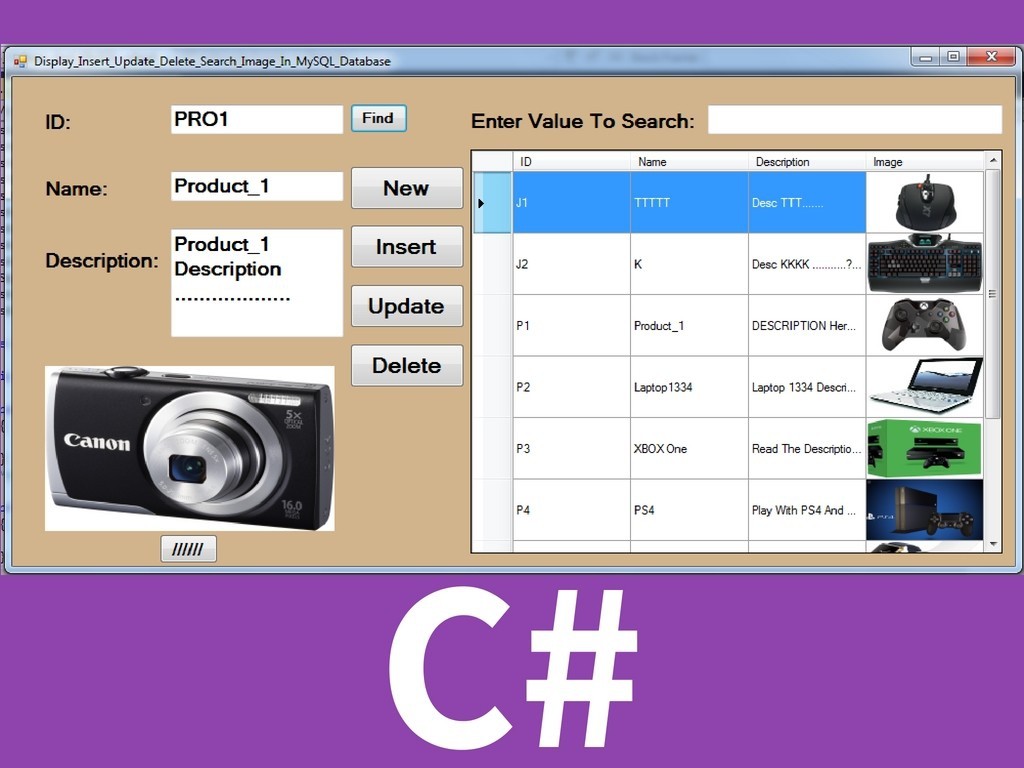 C# Inventory Management System Source Code