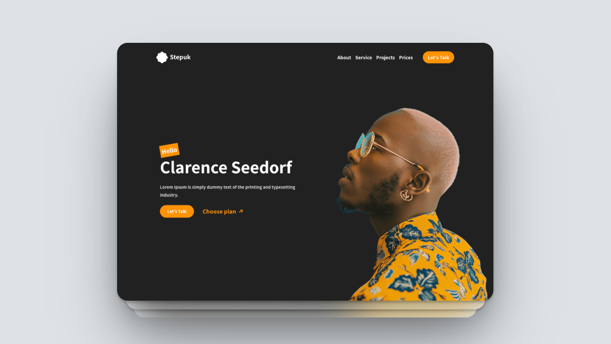 Stepuk — Portfolios Website Templates Blocs