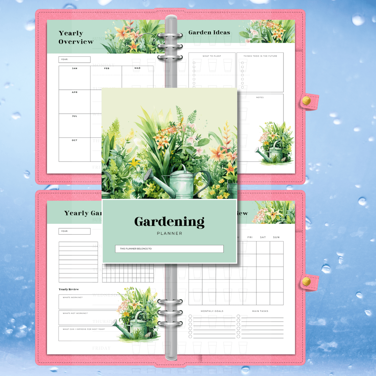 Printable Garden Planner PDF | Vegetable, Herb & Flower Journal
