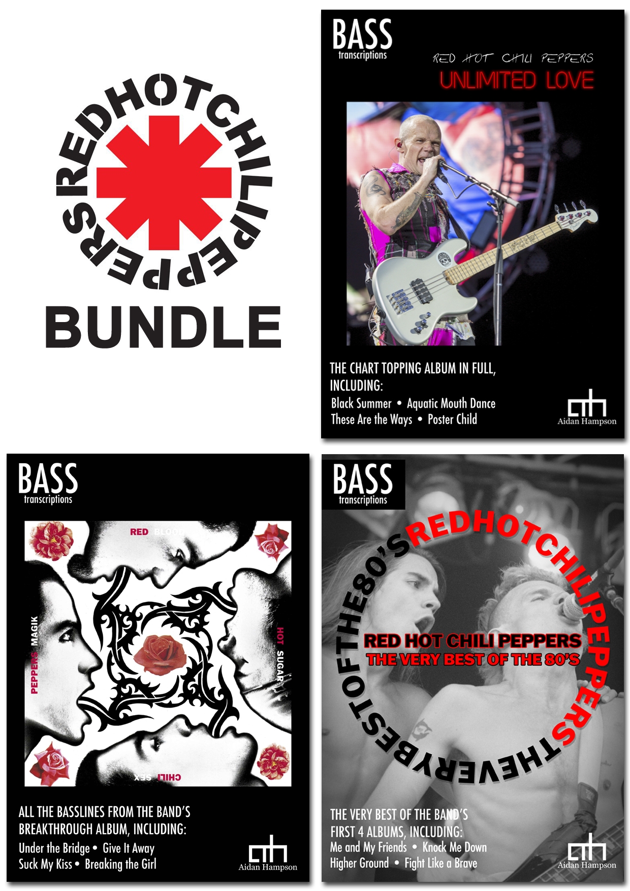Red Hot Chili Peppers - Bass Bundle