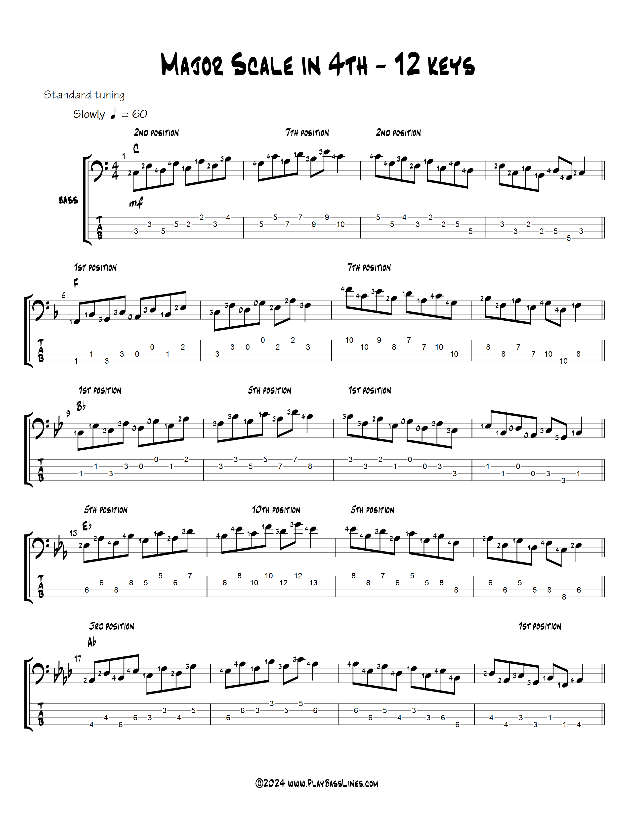Bass TAB