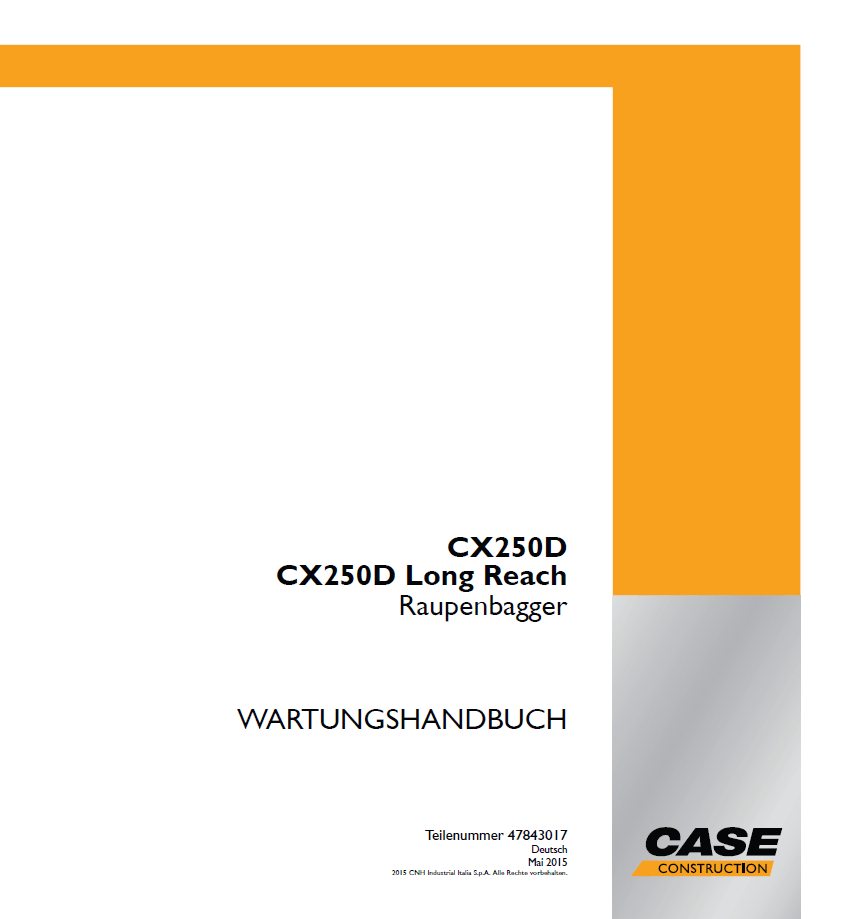 CASE Construction CX250D, CX250D Long Reach Europe Raupenbagger ...