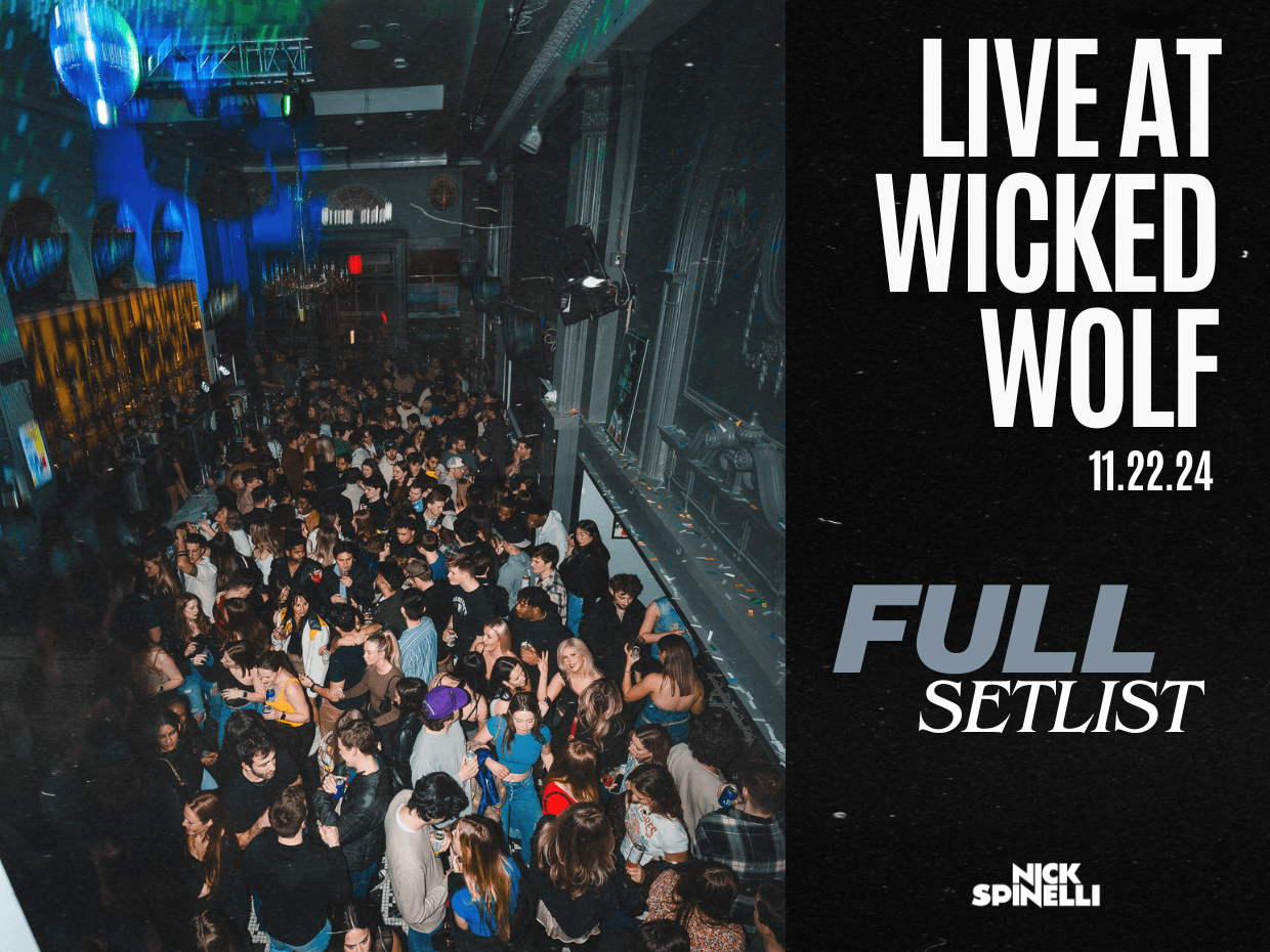 FULL Setlist from Wicked Wolf in Philly