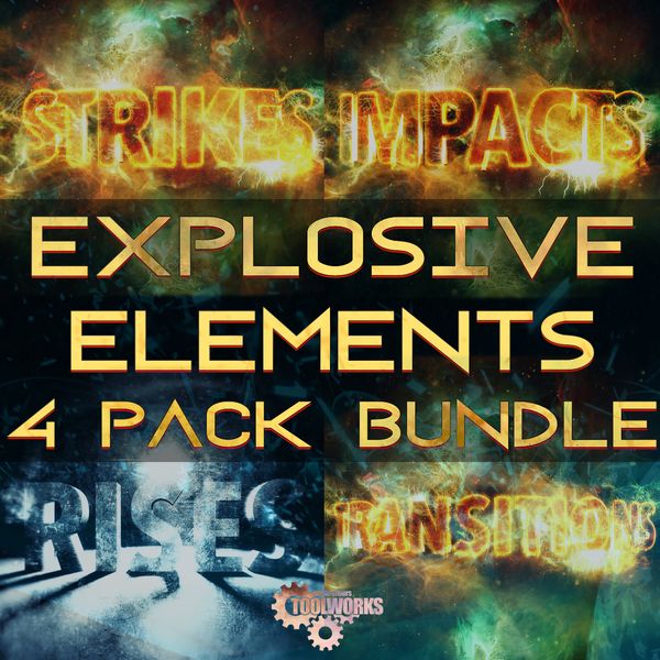 EXPLOSIVE ELEMENTS BUNDLE - 4 Pack Bundle