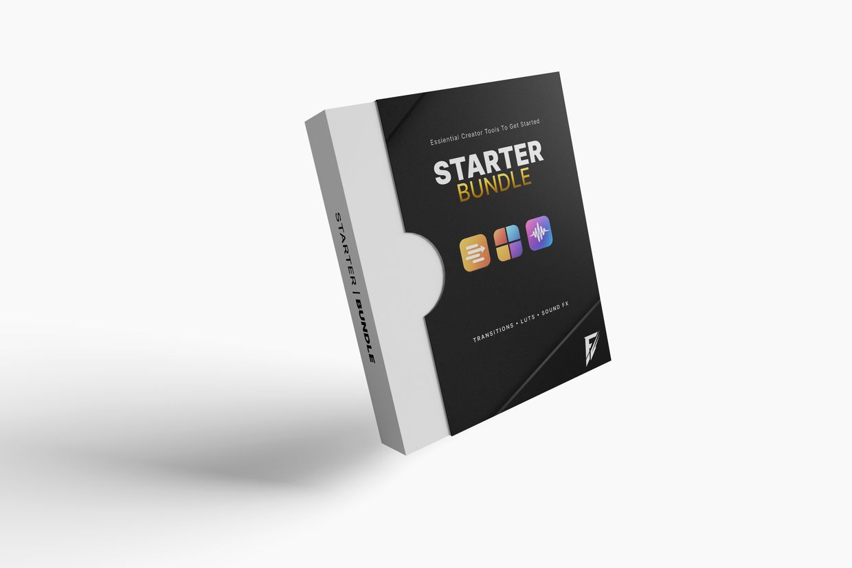 The Starter Bundle: DaVinci Resolve LUTs, Transitions & SFX | Jamie Fenn