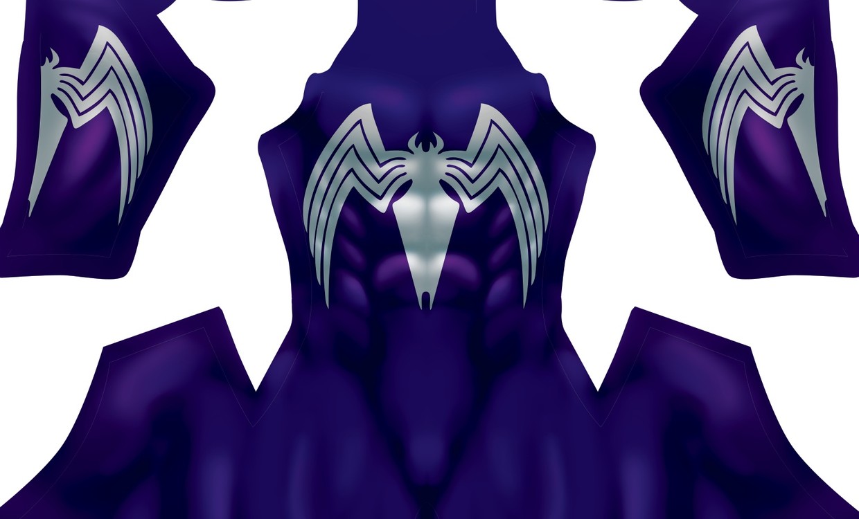Symbiote V2 (Purple) pattern