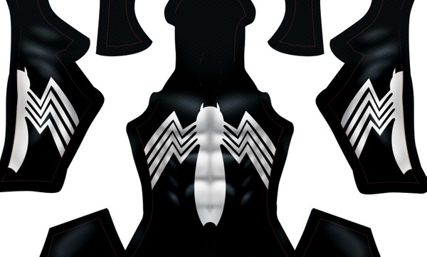 (CUSTOM) Black Symbiote pattern
