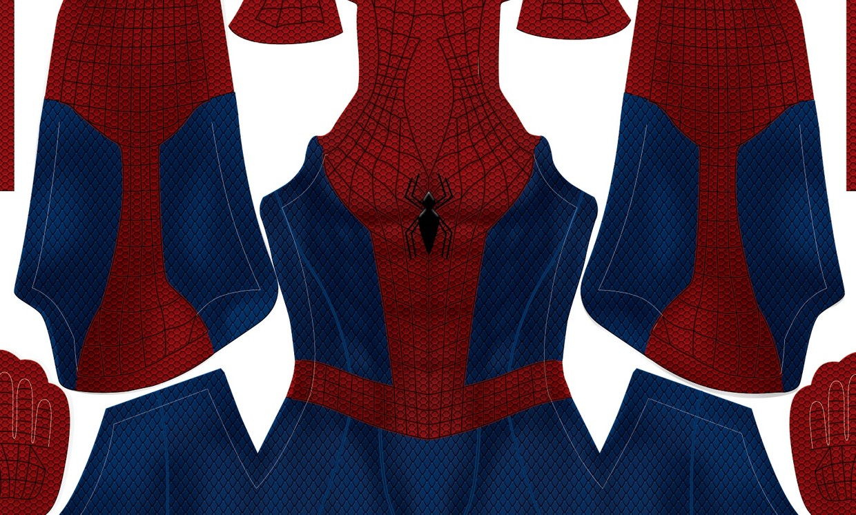 Comic TASM 2 pattern