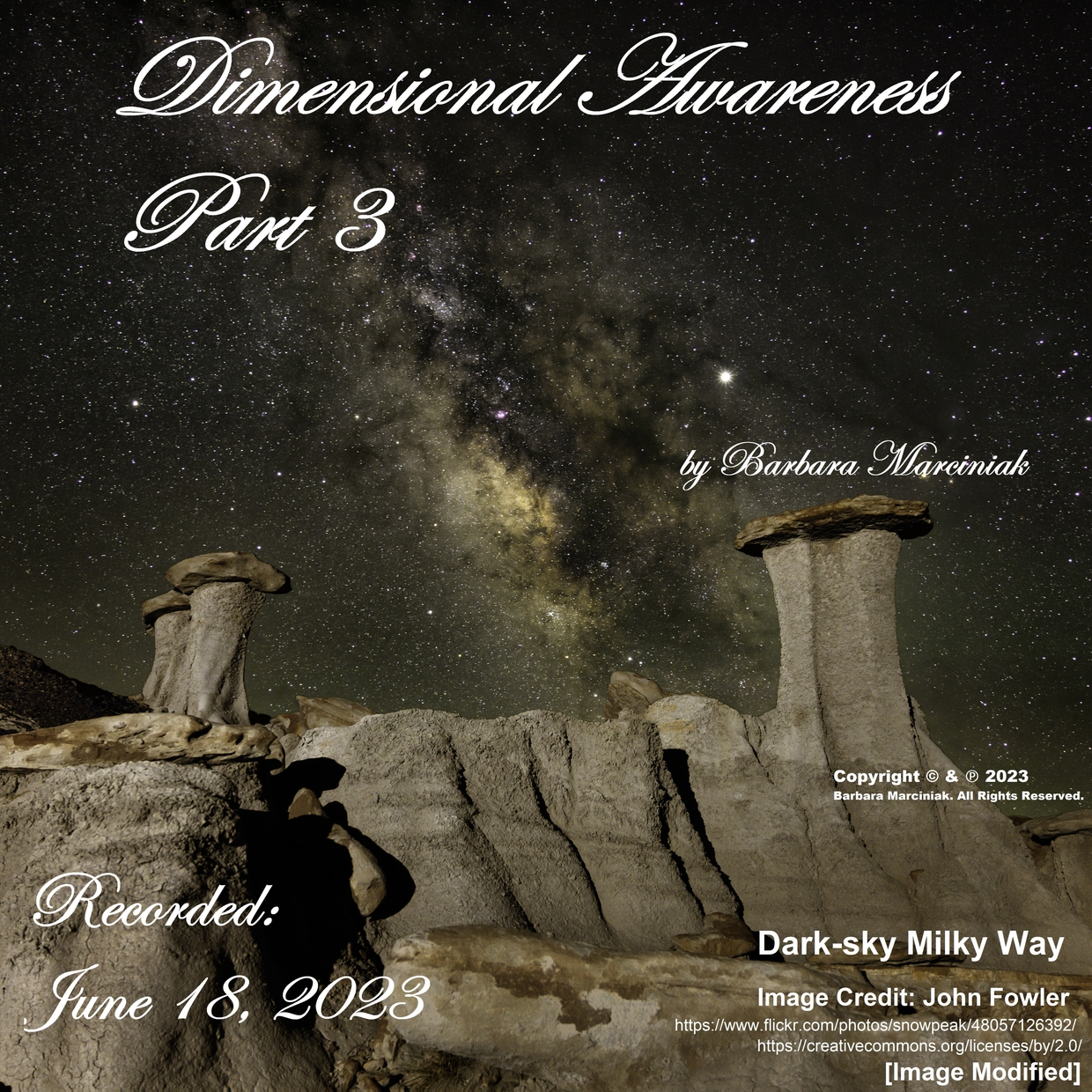 Dimensional Awareness - Part 3