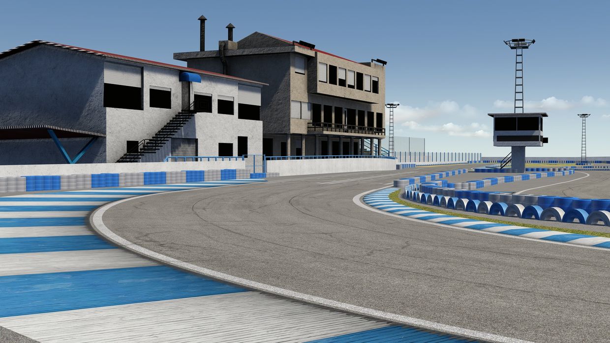 Los Santos Kart Track Mod for Assetto Corsa - Realistic Karting Simulator