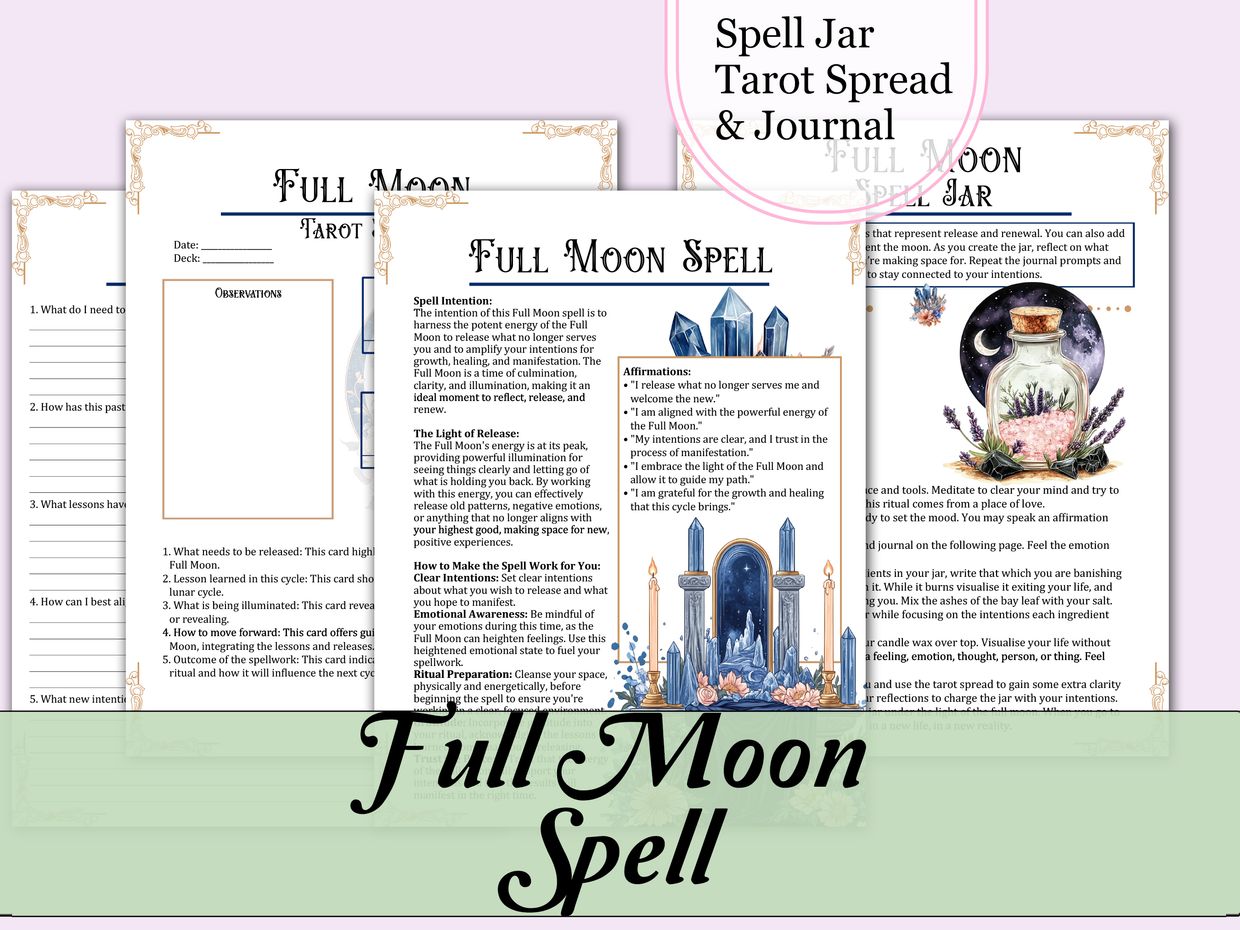 Full Moon Spell Kit
