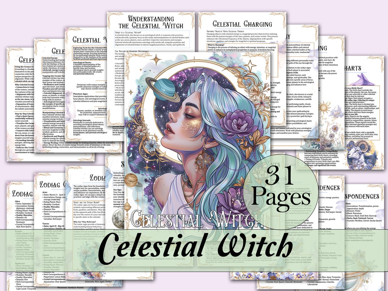 Celestial/Astrology Witch Bundle