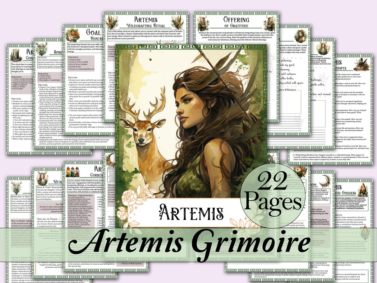Artemis Book of Shadows Bundle