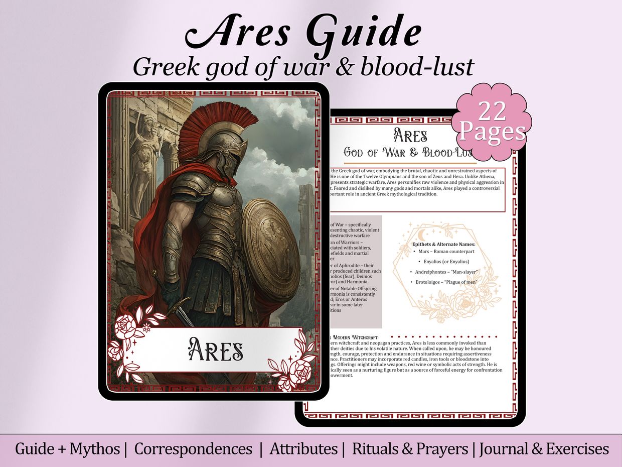 Ares Grimoire Guide | Greek God of War and Blood-Lust