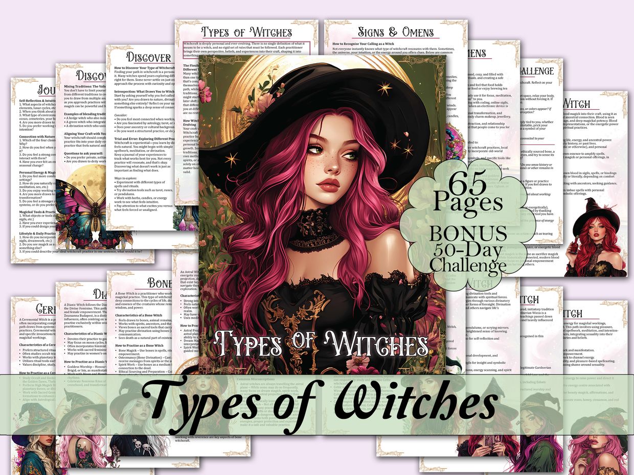 Types of Witches | Guide for Different Types of Witchcraft