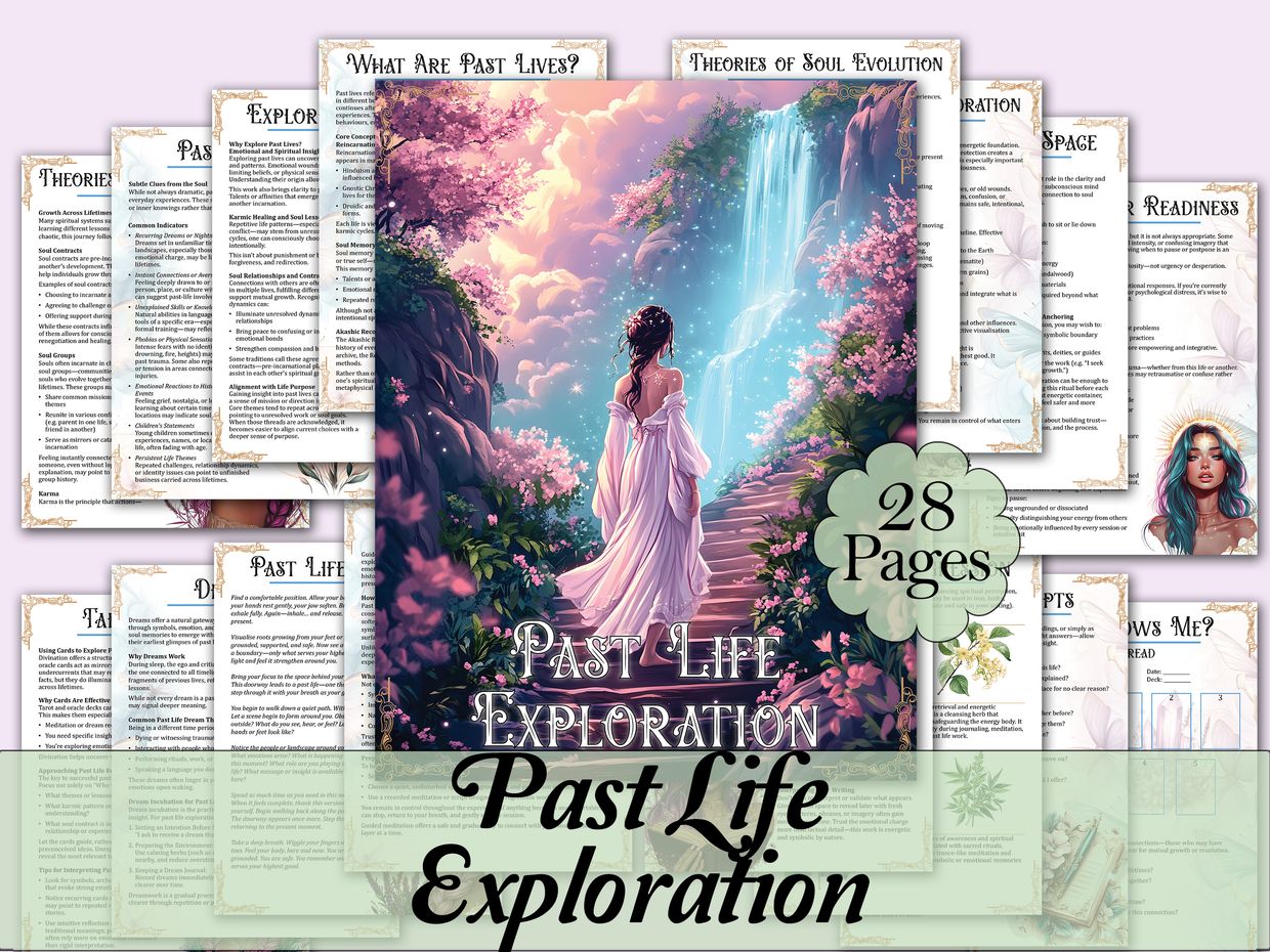Past Life Exploration | Guide, Regression, Akashic Records, Dreamwork ...