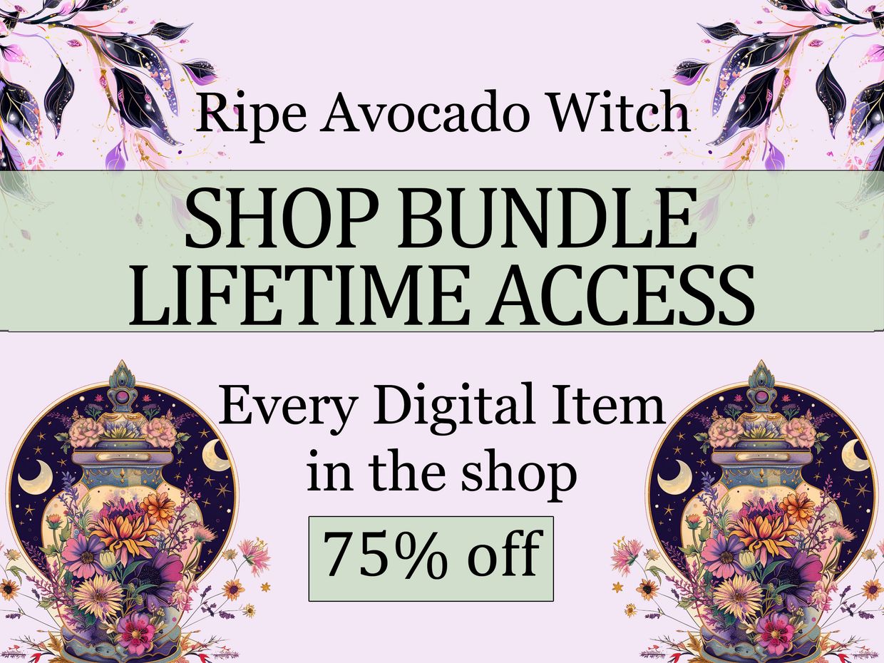 Full Shop Bundle | Every Digital Product in the Store