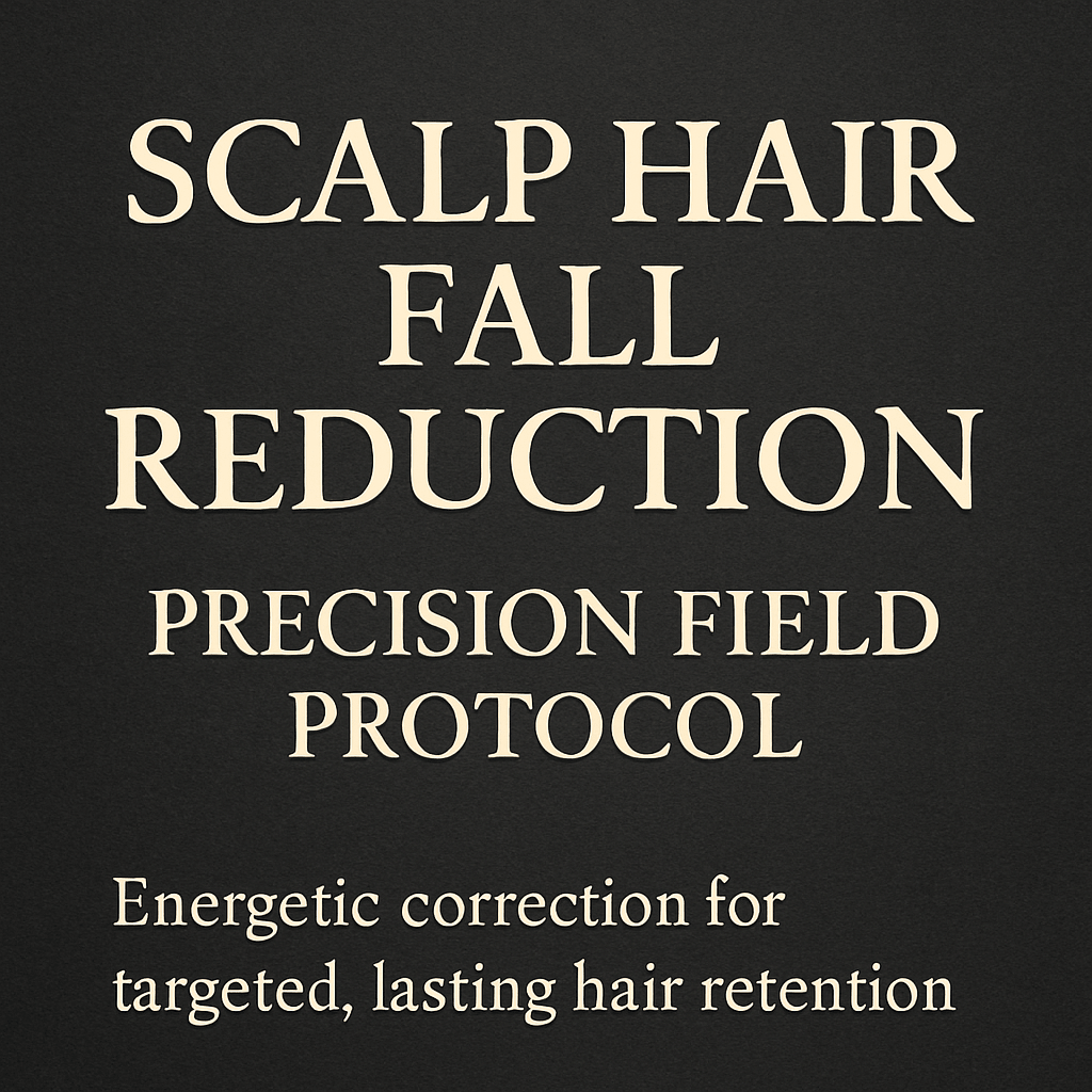 Scalp Hair Fall Reduction - Precision Field Protocol