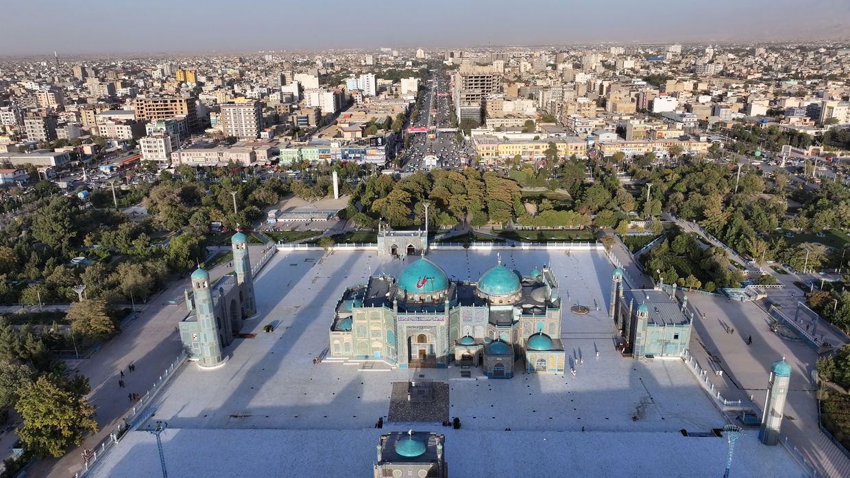 Blue Mosque of Mazar-I-Sharif, Afghanistan