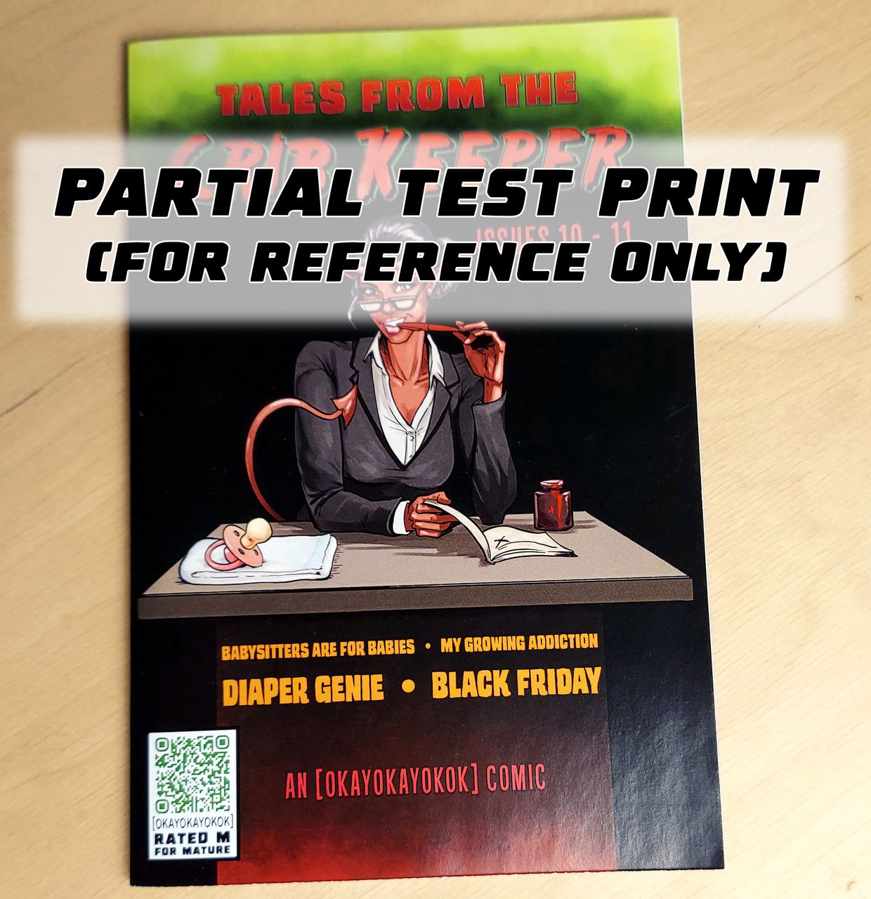 Pre-Order of Tales from the Crib Keeper Volume (physical comic book)