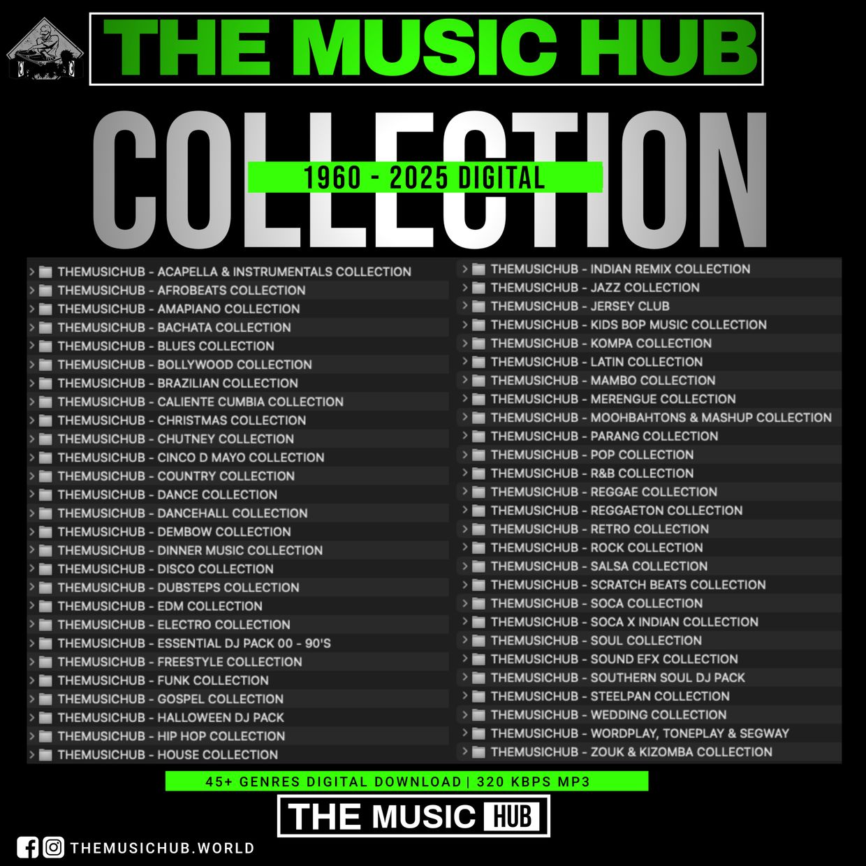 The Vault 2TB DJ Library | Complete Music Hub Collection (1920-2026)