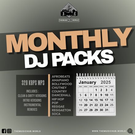MONTHLY DJ UPDATE PACKS