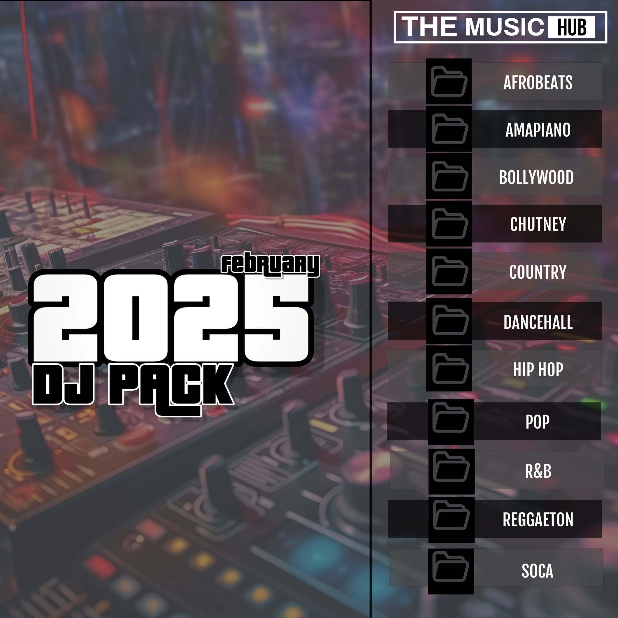 MONTHLY DJ UPDATE PACKS