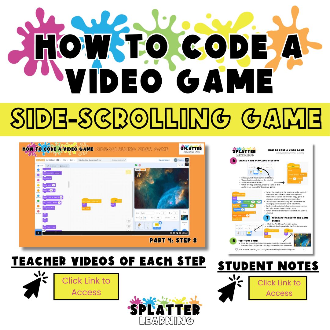 How to Code a Video Game: Side Scrolling Game