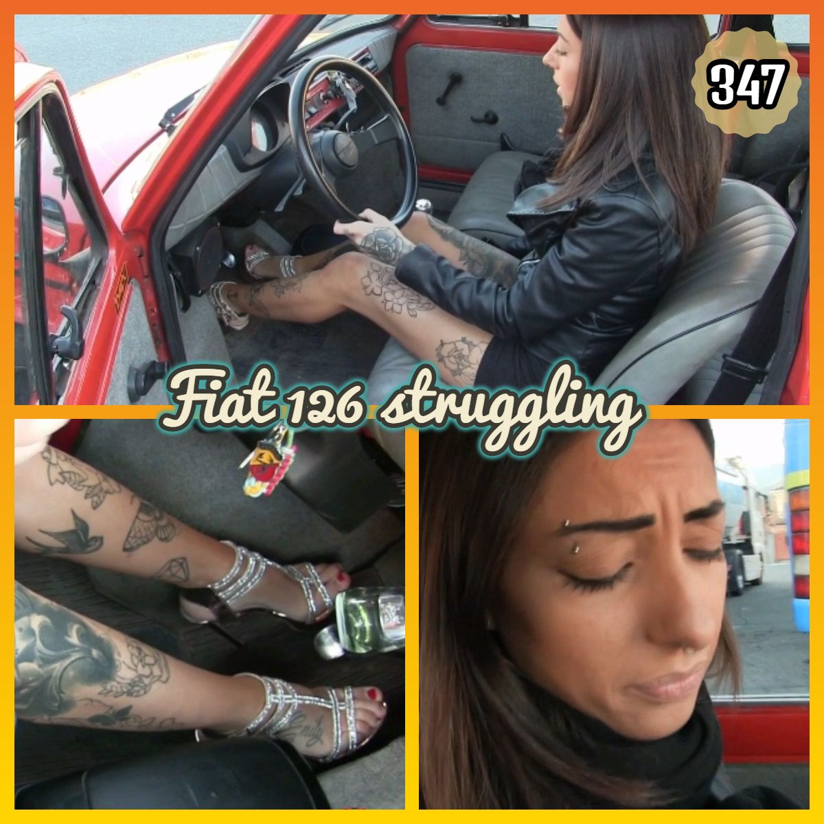 347 : Fiat 126 struggling - Starring Miss Tiffany