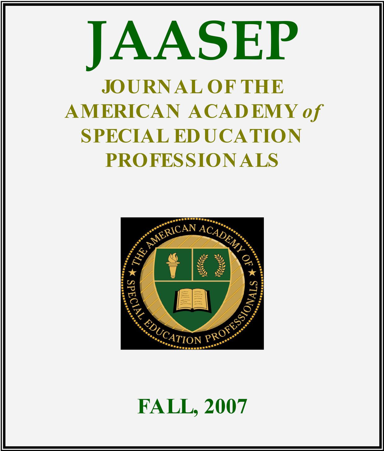 The Impact of High-Stakes Testing for Individuals with Disabilities: A ...