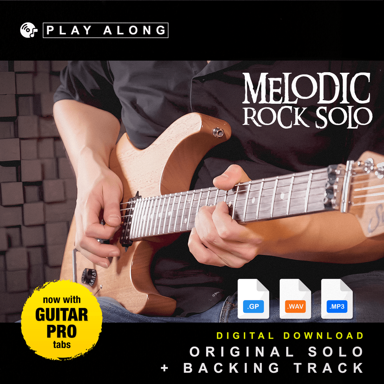 Melodic Rock Guitar Solo in Dm