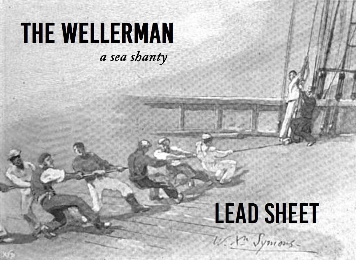 The Wellerman - lead sheet, original key