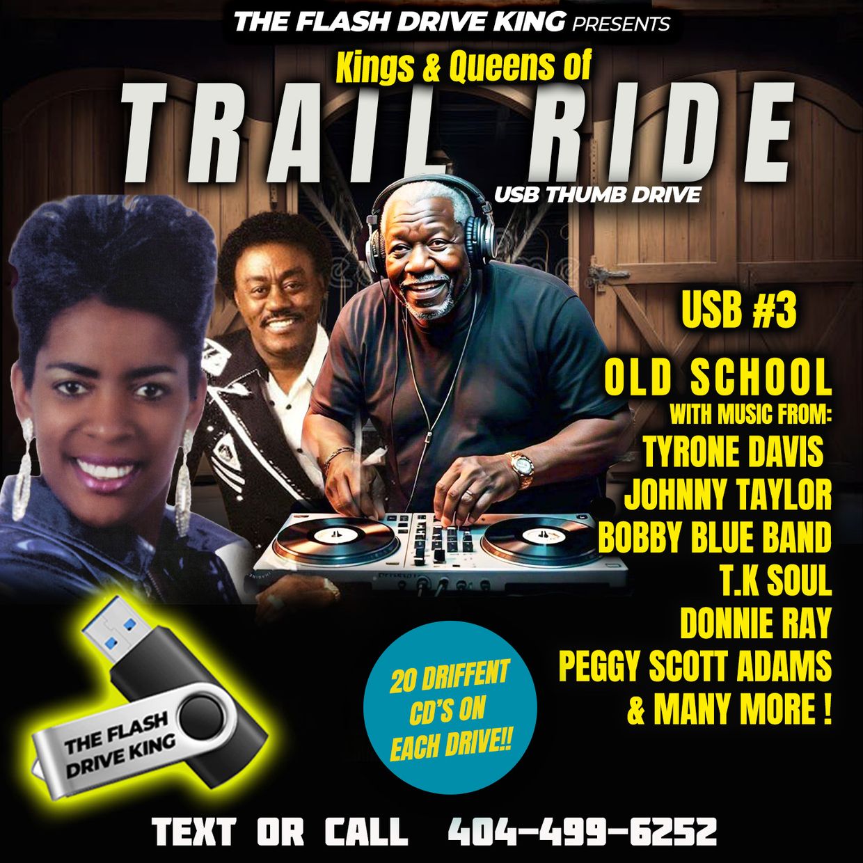 Trail Ride USB # 3 OLD SCHOOL