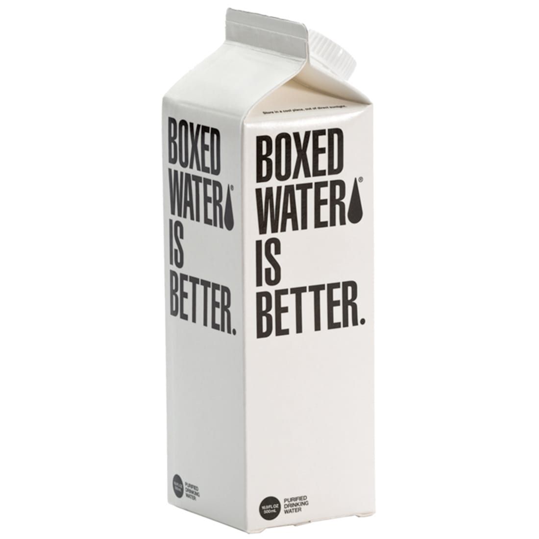 Tetra Pack boxed water is better