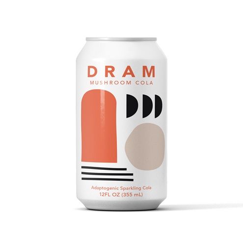 Dram herbal sparkling water mushroom cola