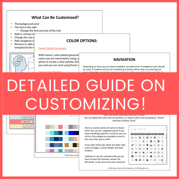 Editable Digital Flipbook Templates