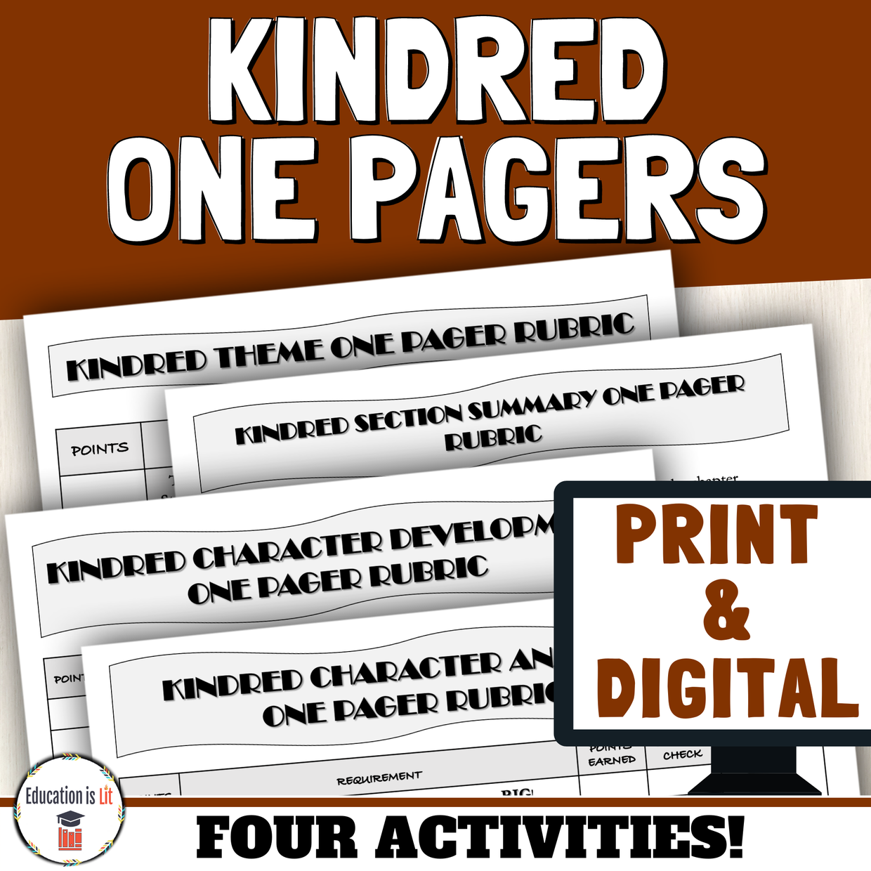 Kindred One Pager Activities