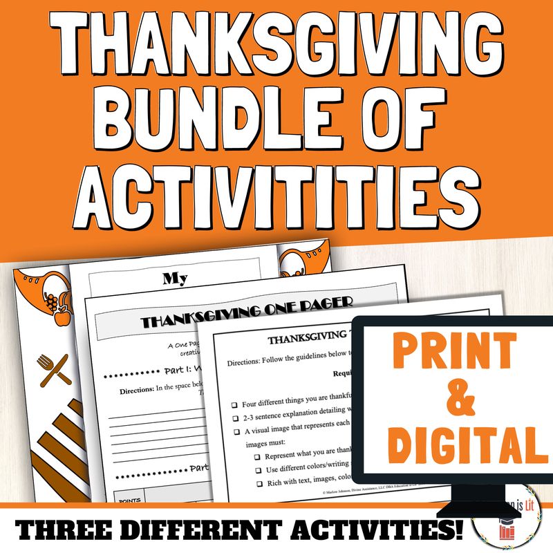 Fall Holiday Activities