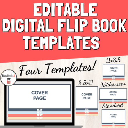 Editable Digital Flipbook Templates