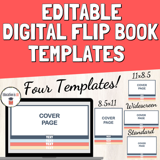 Editable Digital Flipbook Templates