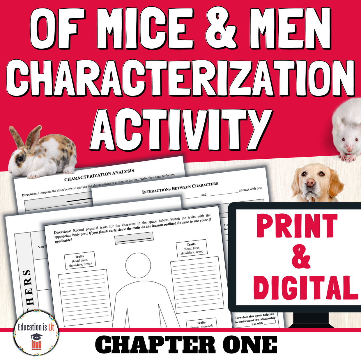 Of Mice and Men Characterization Activity