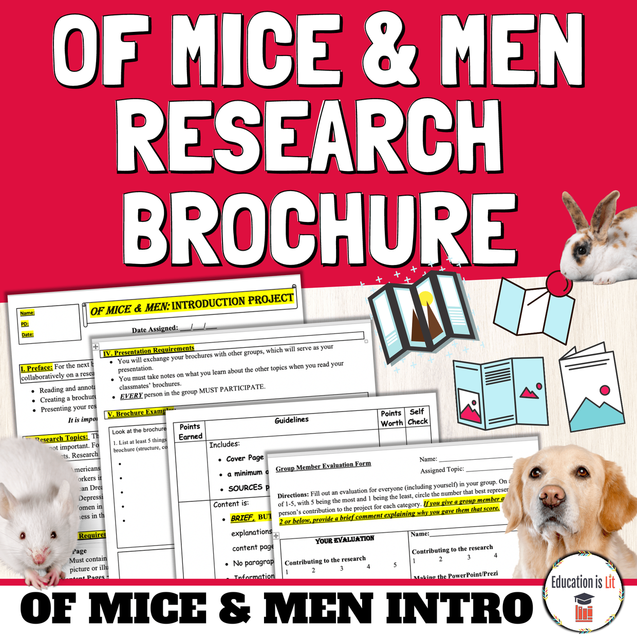 Of Mice and Men Introduction Activity