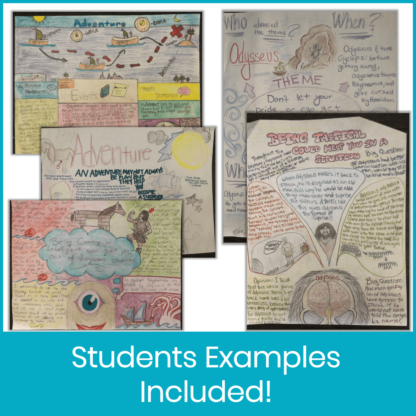 The Odyssey One Pager Activities