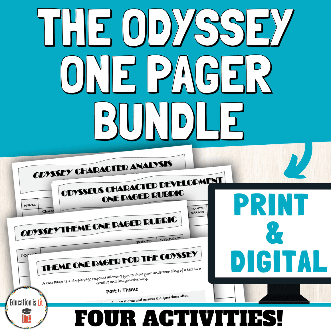The Odyssey One Pager Activities