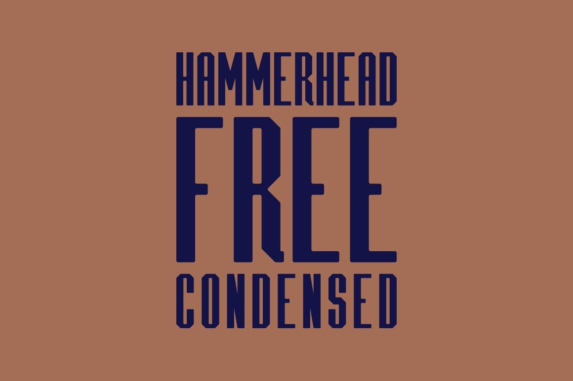 FREE HAMMERHEAD Font Family – Modern Clean Sans Serif with Vintage Charm