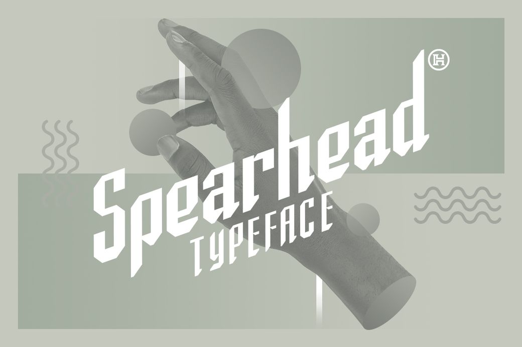 PLAYHEAD Serif Typeface – Playful Decorative Font for Posters, Logos ...
