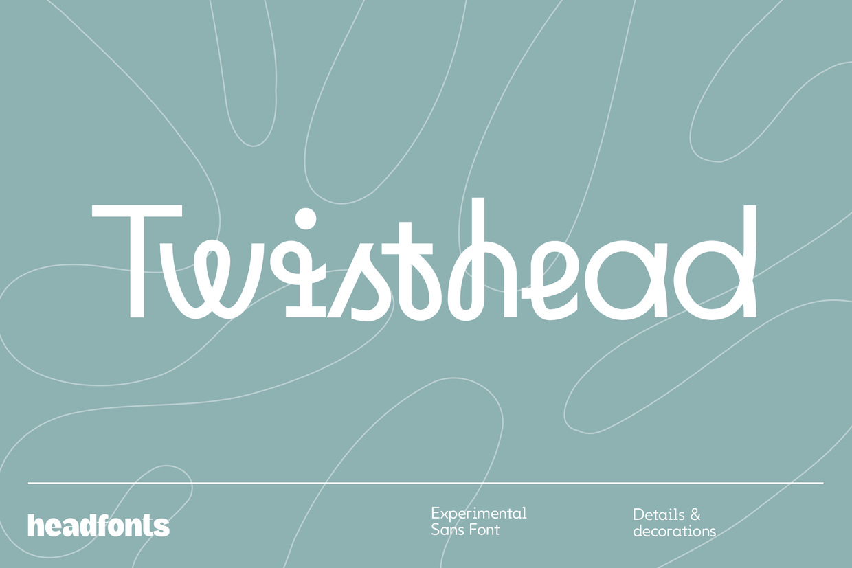 Twisthead Sans-Serif Font Family – Modern, Dynamic, and Versatile Typeface