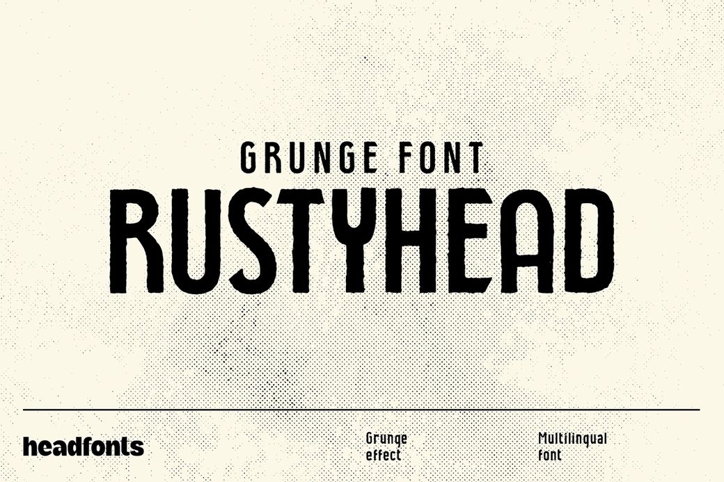 Ruthead Font – Bold Sans Serif Typeface for Modern, Impactful Designs